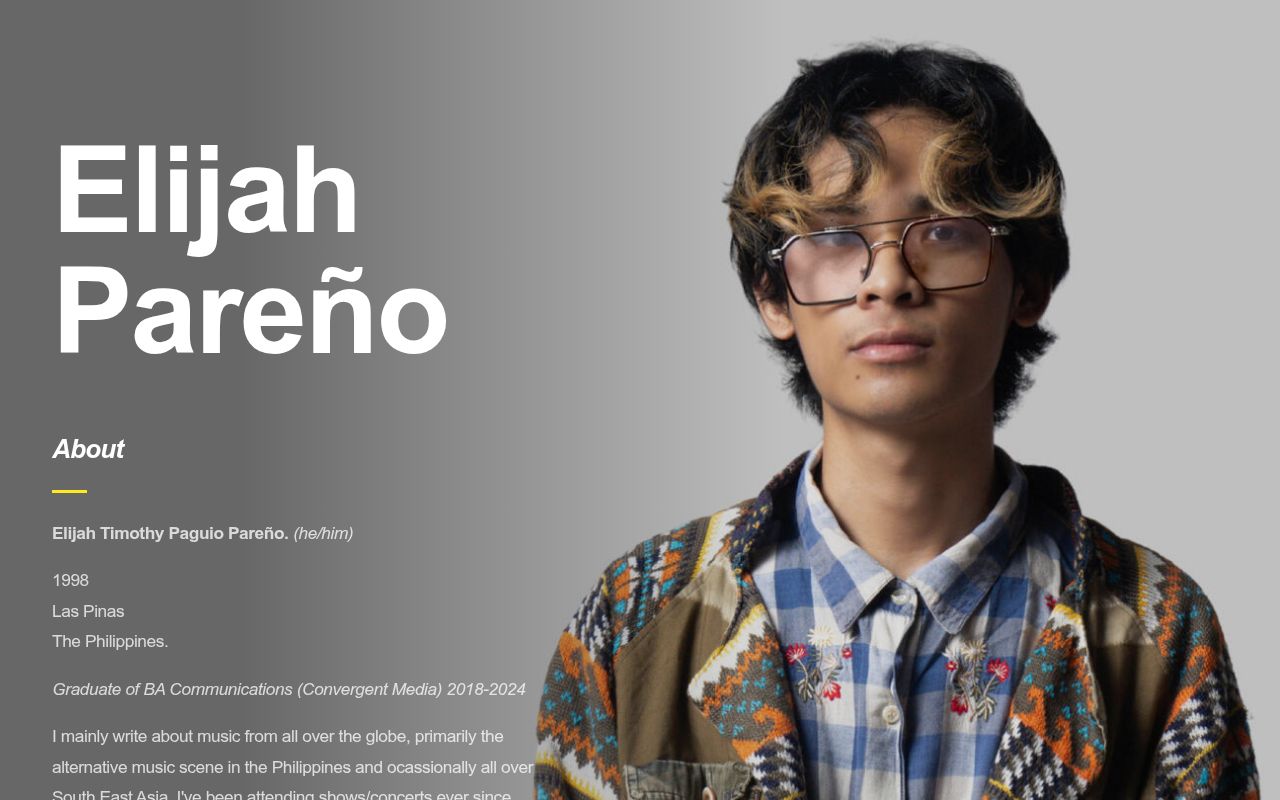 Hi, I'm Elijah.